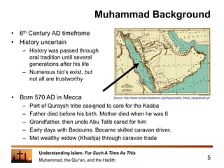 Lesson 4 Muhammad the Quran and the Hadith | PPTX