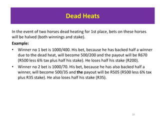 Lesson 4 multiple bets | PPT