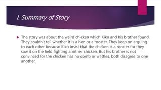 LESSON 4 - MY BROTHER_S PECULIAR CHICKEN.pptx