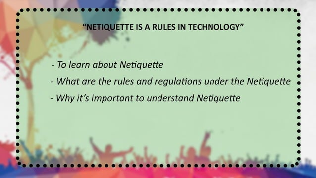 Lesson 4 netiquette | PPT
