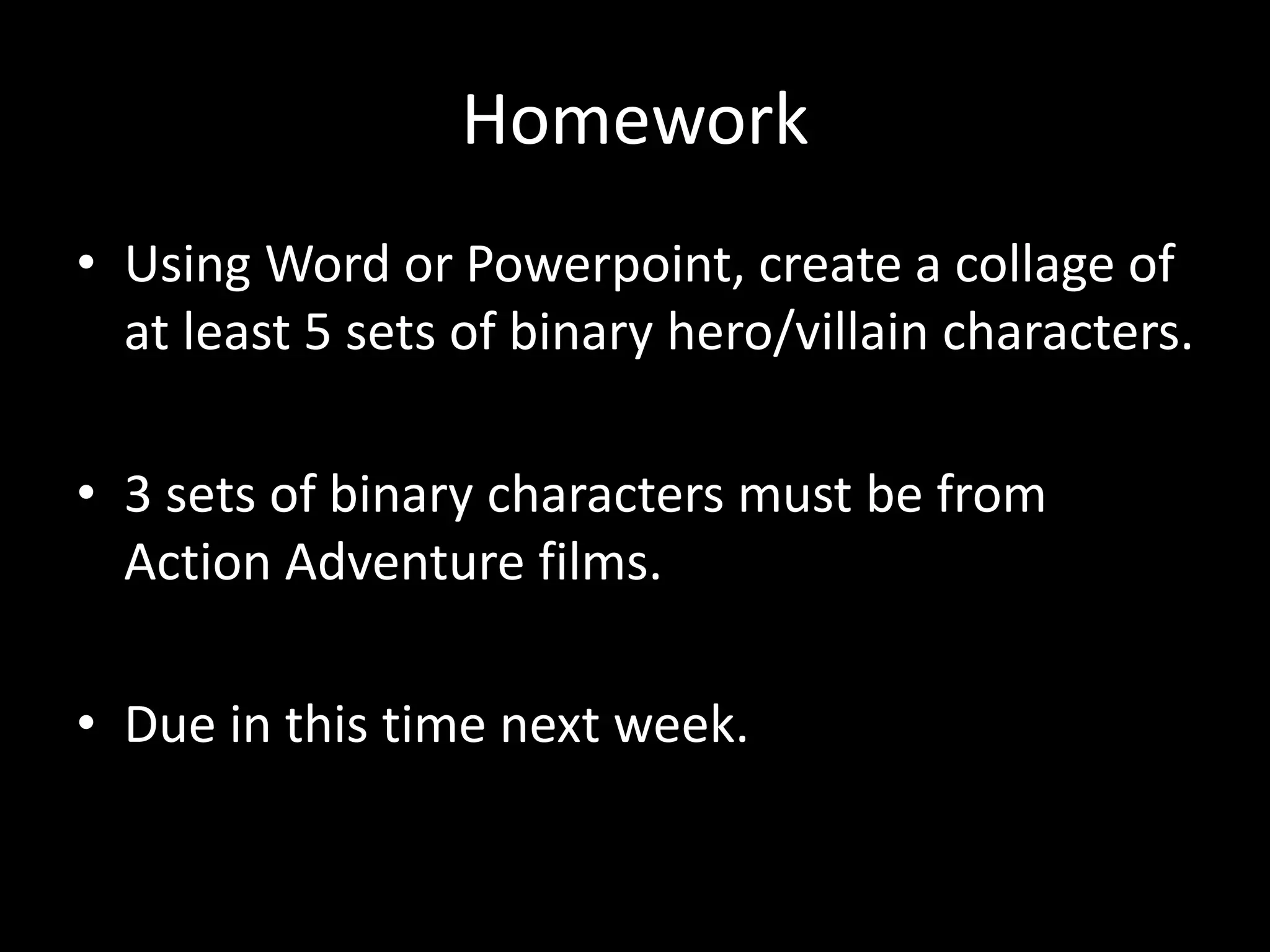 GCSE Media Action Adventure Lesson 4 - NICS | PPTX