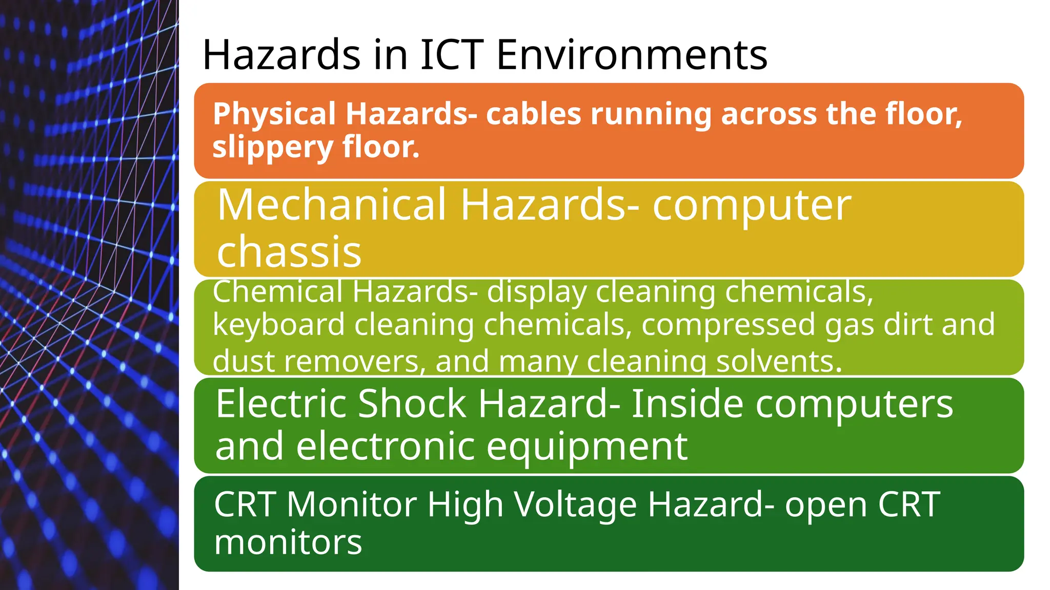 Grade 7 ICT: Occupational Safety and Health (OHS) Standards in ICT (PPT) MATATAG Curriculum | PPTX