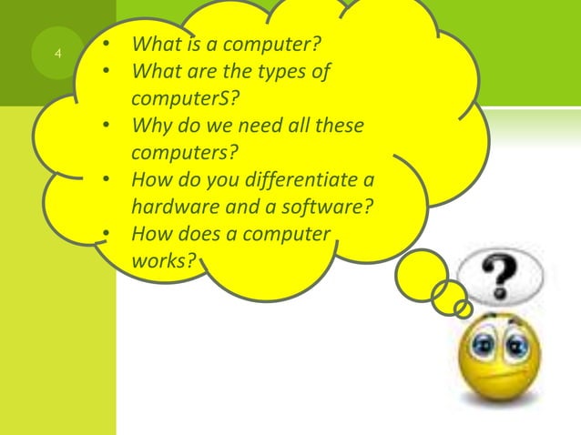 Basic Parts of a Desktop | PPT
