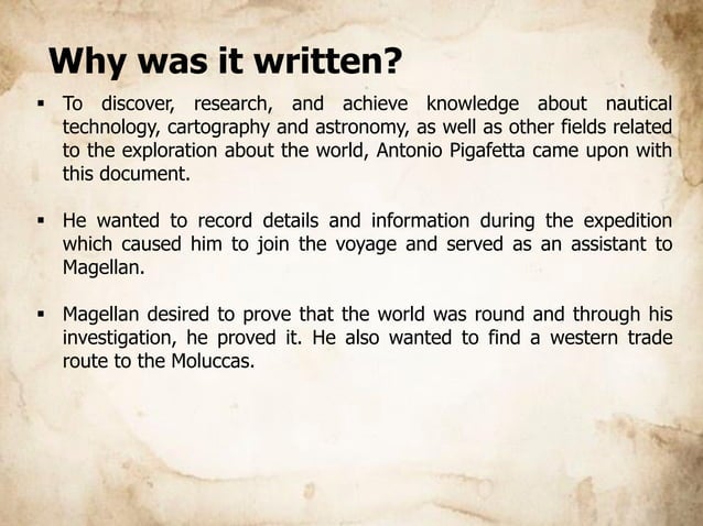 Pigafetta and Magellan.pdf | Adventure Travel | Travel Type