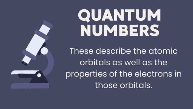 Physical Science: Lesson 4 - Quantum Numbers | PDF | Chemistry | Science