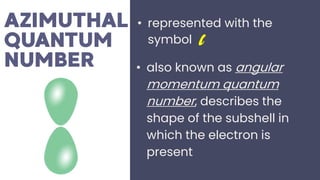 Physical Science: Lesson 4 - Quantum Numbers | PDF