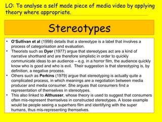 Lesson 4 representation in media products | PPT