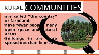 Understanding Different Types of Communities: Urban, Rural, Suburban ...