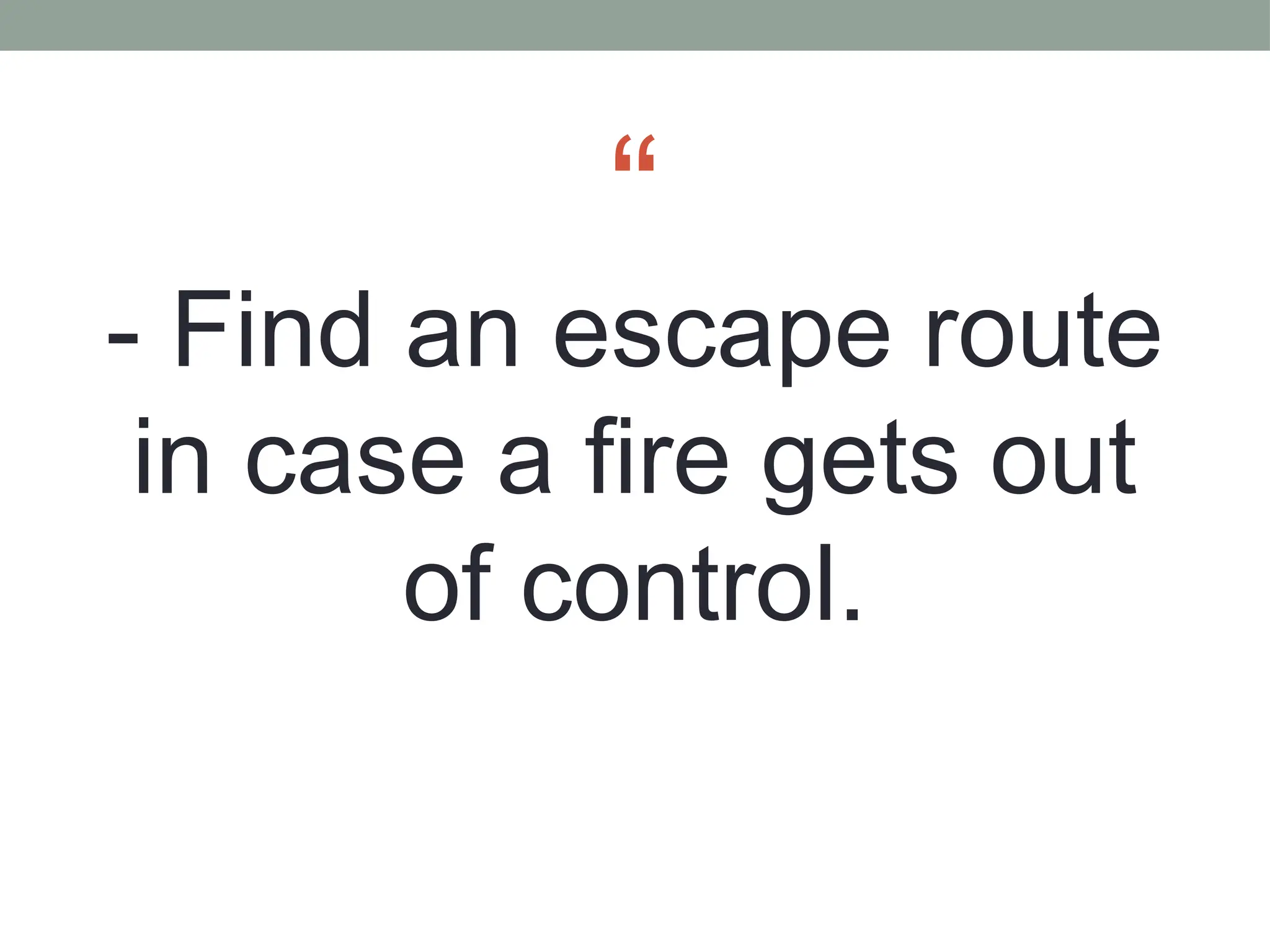 Lesson 4 - Sfety Precautions when Working in ICT Environments Fire ...