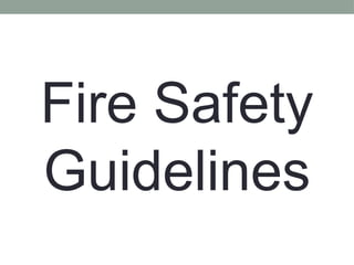 Lesson 4 - Sfety Precautions when Working in ICT Environments Fire ...