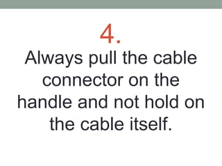 Lesson 4 - Sfety Precautions when Working in ICT Environments Fire ...