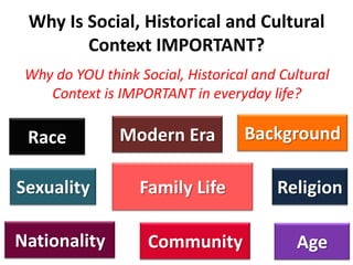 Of Mice and Men - Social, Historical and cultural context 1 | PPTX