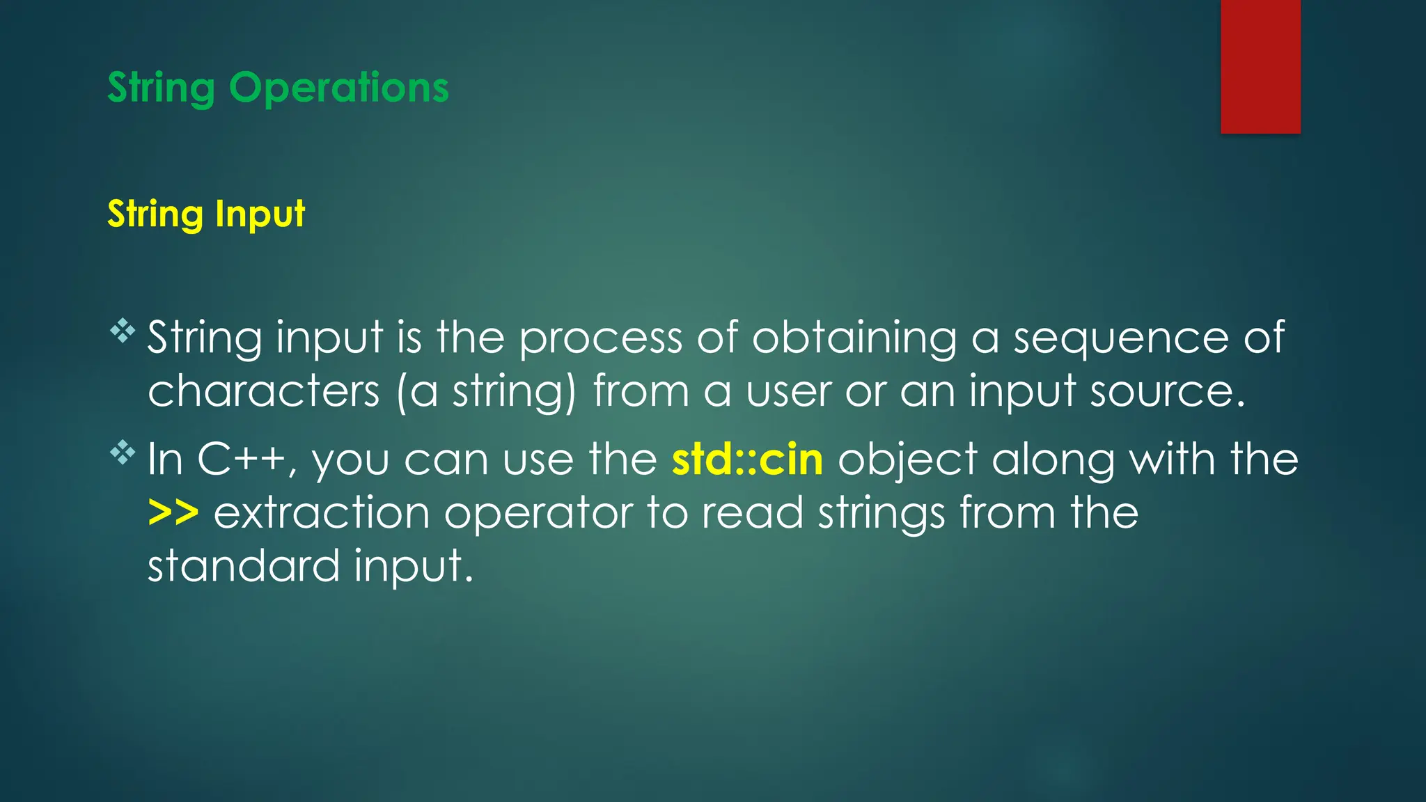 Lesson 4 - intro to String Handling.pptx