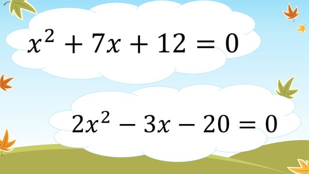 Lesson 4 sum and product of qe | PPTX