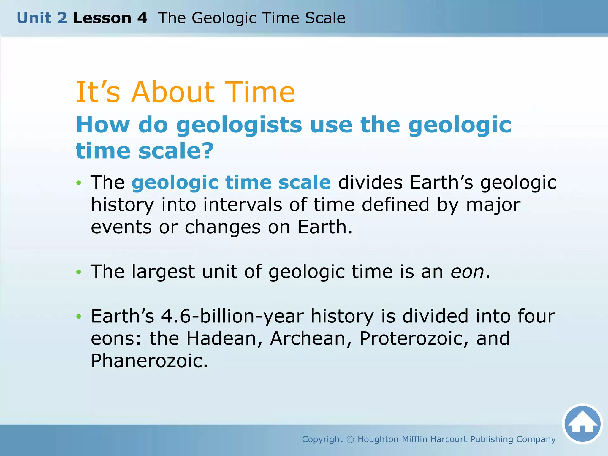 Lesson 4 - The Geologic Time Scale.pptx