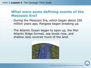Lesson 4 - The Geologic Time Scale.pptx | Geology | Science