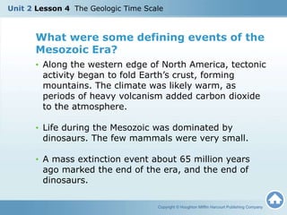 Lesson 4 - The Geologic Time Scale.pptx | Geology | Science