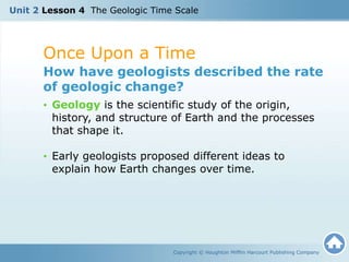 Lesson 4 - The Geologic Time Scale.pptx