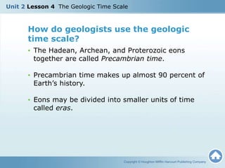 Lesson 4 - The Geologic Time Scale.pptx