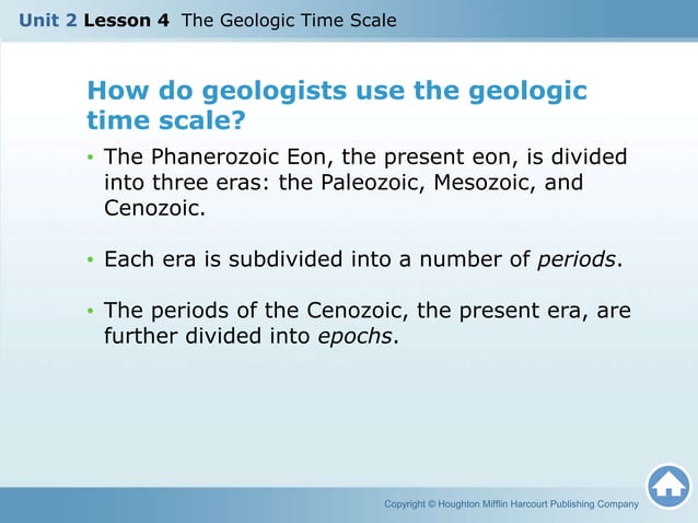 Lesson 4 - The Geologic Time Scale.pptx | Geology | Science