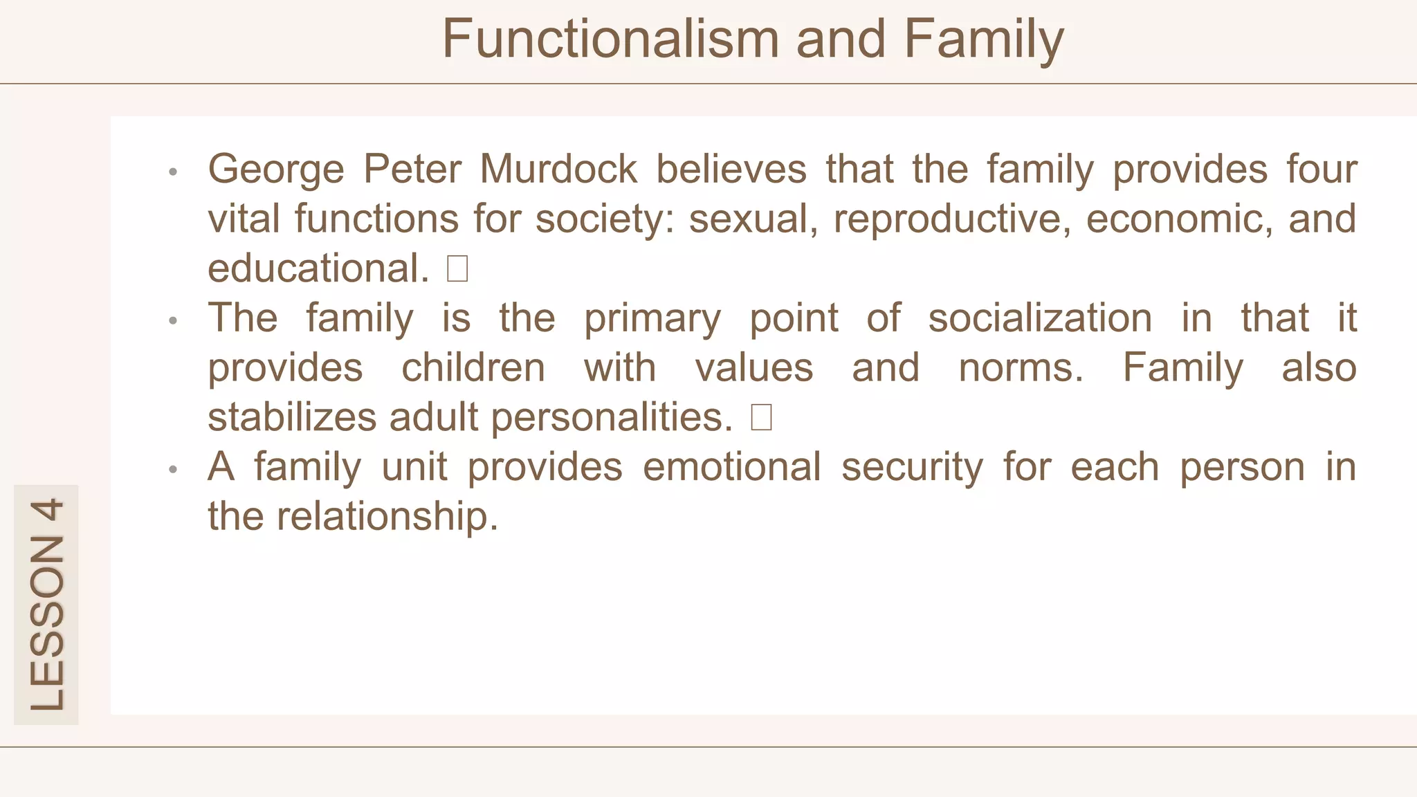 The Major Social Science Theories | PPTX