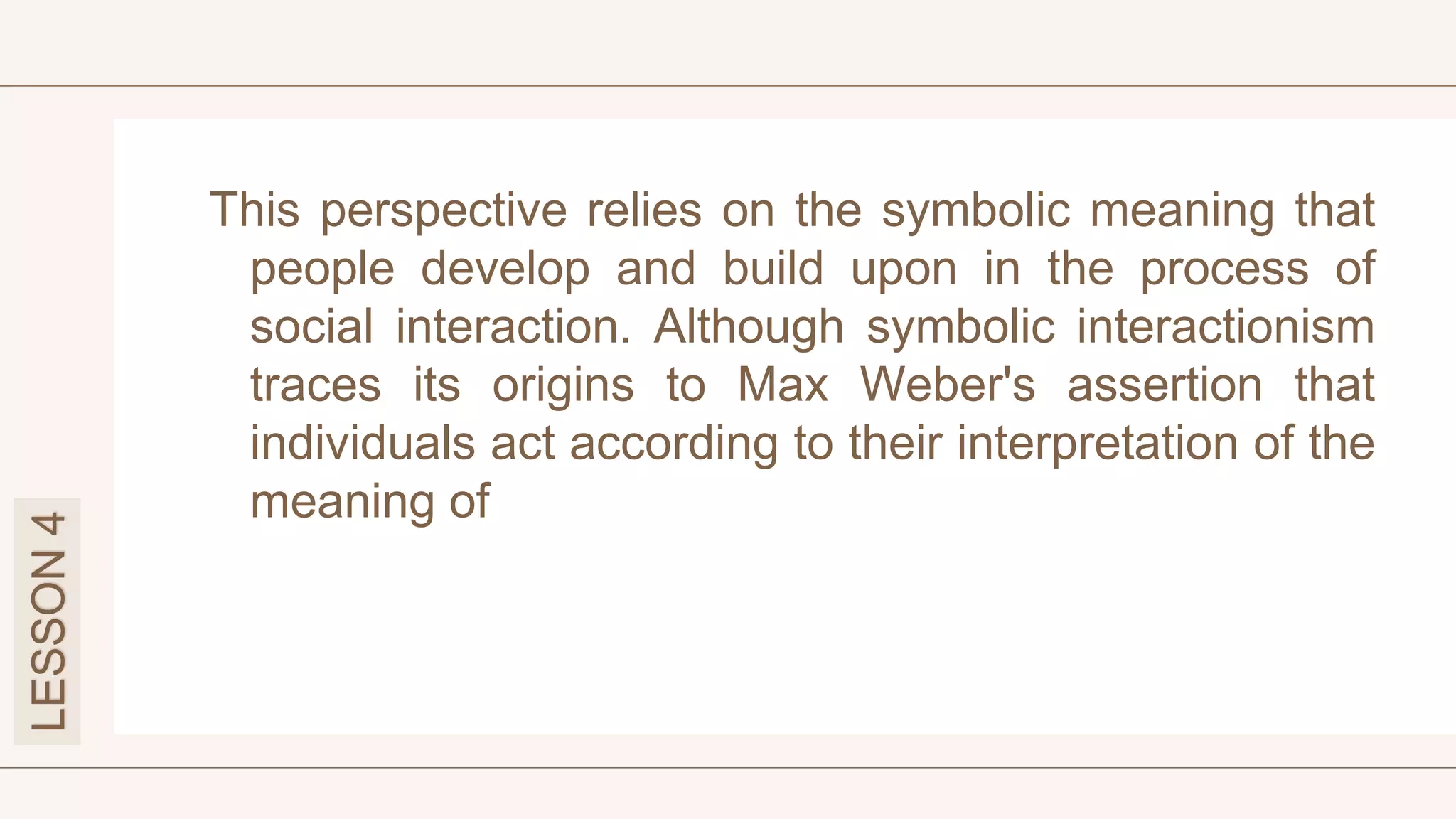 The Major Social Science Theories | PPTX