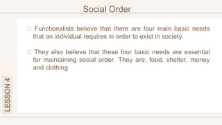 The Major Social Science Theories | PPTX