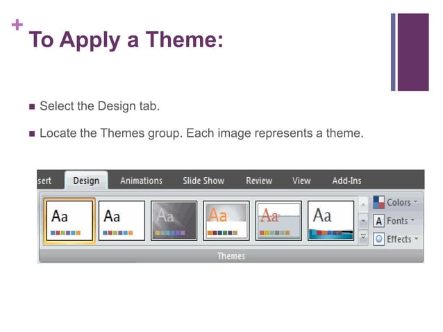 Lesson 4 themes and background styles | PPT