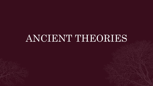 THEORIES RELATED TO MYTHOLOGY - LESSON 4 | PPTX