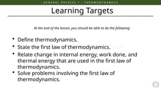 Lesson 4 - Introduction to Thermodynamics.pptx