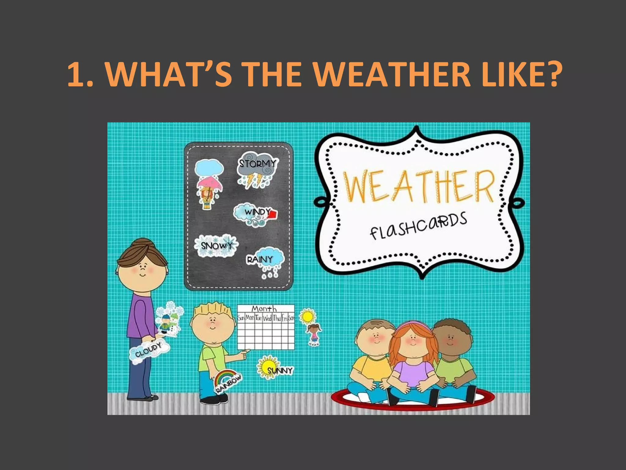 Lesson 4 the weather | PPT