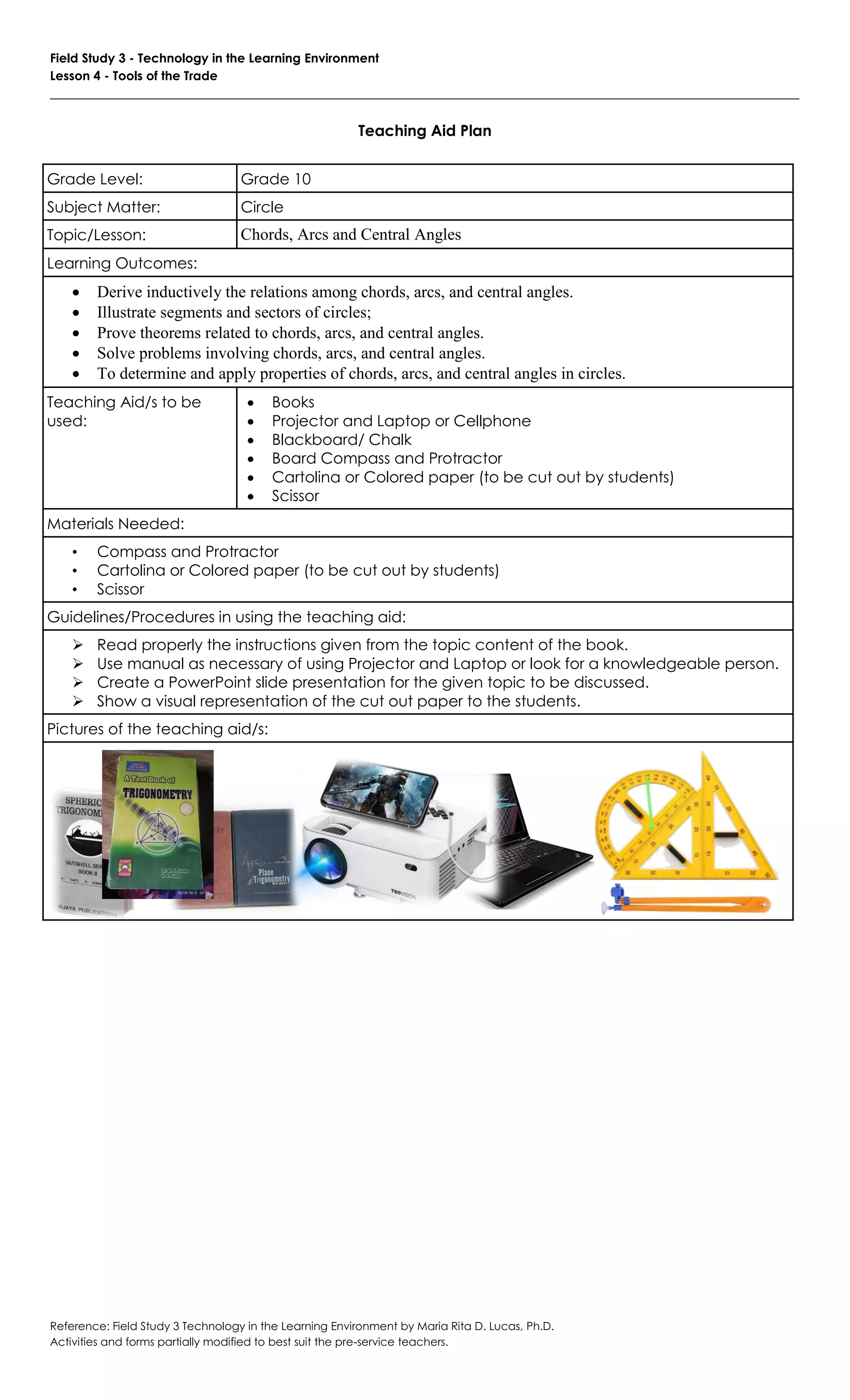 Lesson 4 Tools of the trade | PDF