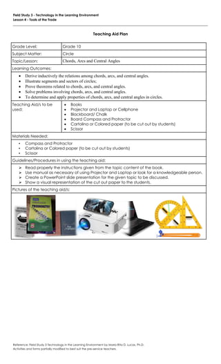 Lesson 4 Tools of the trade | PDF