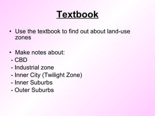 Lesson 4 urban land use | PPT