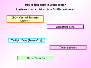 Lesson 4 urban land use | PPT