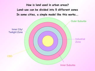 Lesson 4 urban land use | PPT