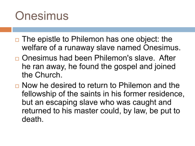 Lesson 40 philippians, colossians, philemon | PPTX