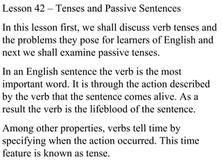 ENG101- English Comprehension- Lecture 42 | PPS