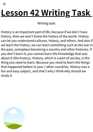 The Importance Of Learning History | PDF
