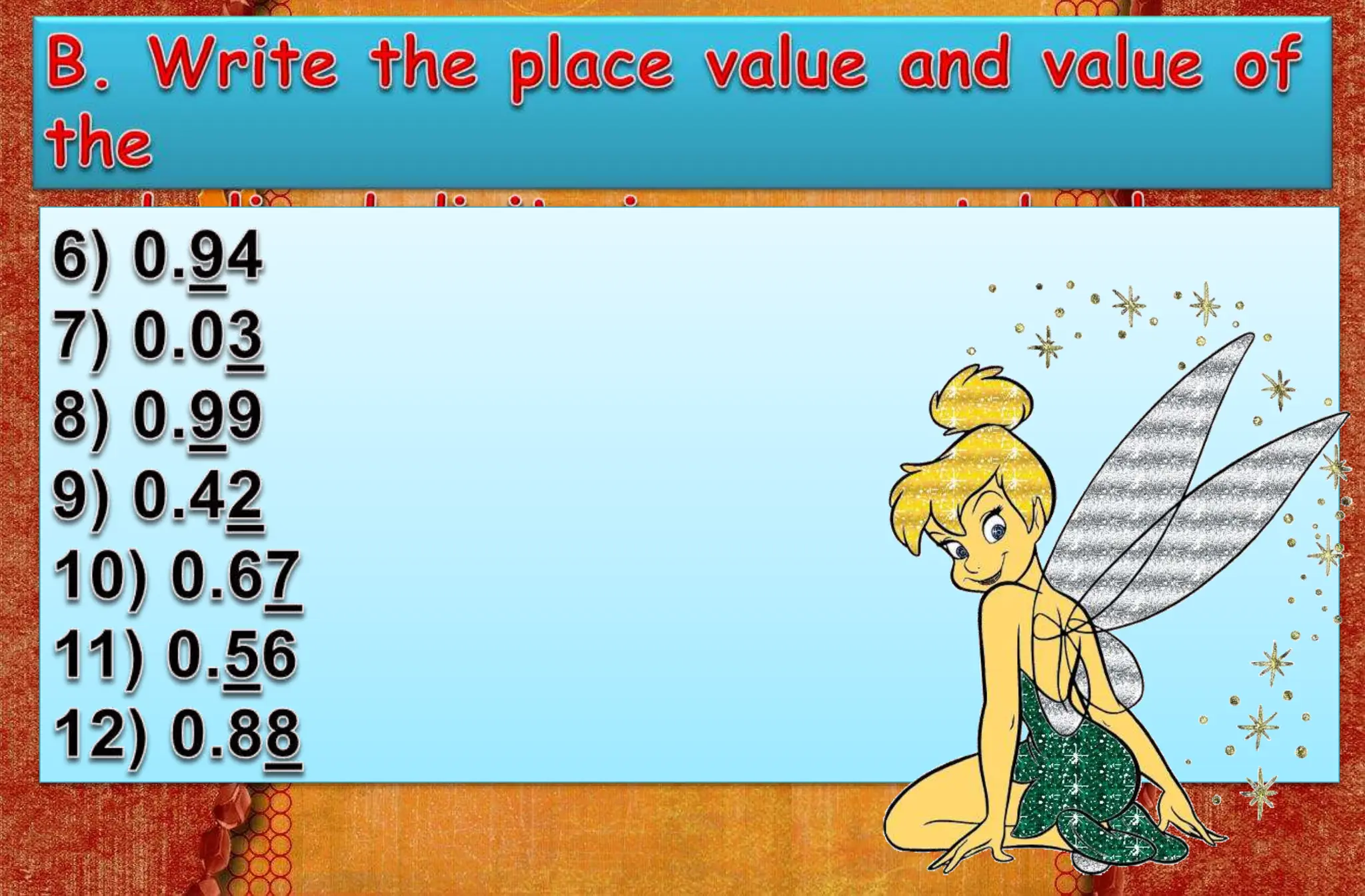 Lesson 44- Place Value and Value of a Digit in a Given Decimal Number ...