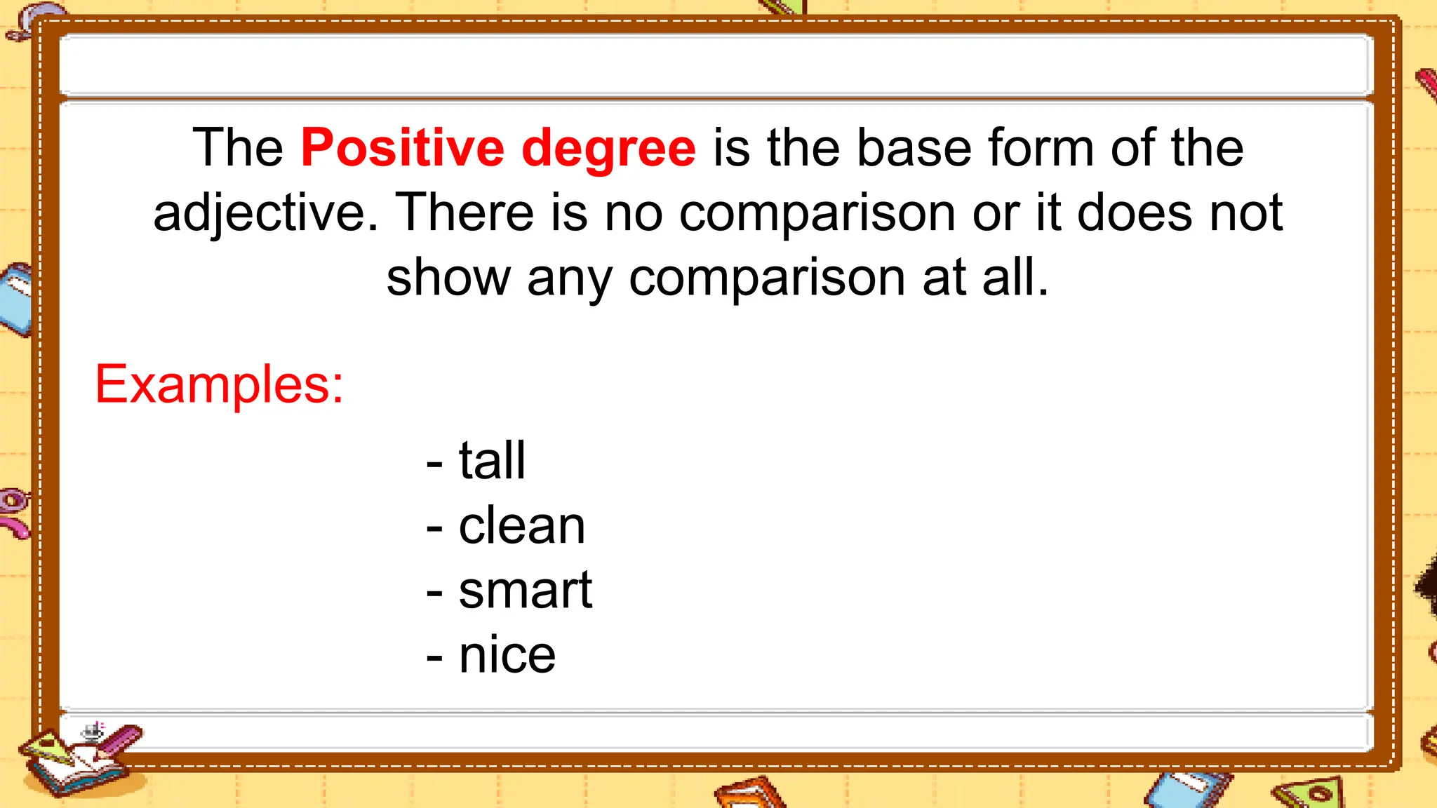 COMPARISON OF ADJECTIVES.ppt