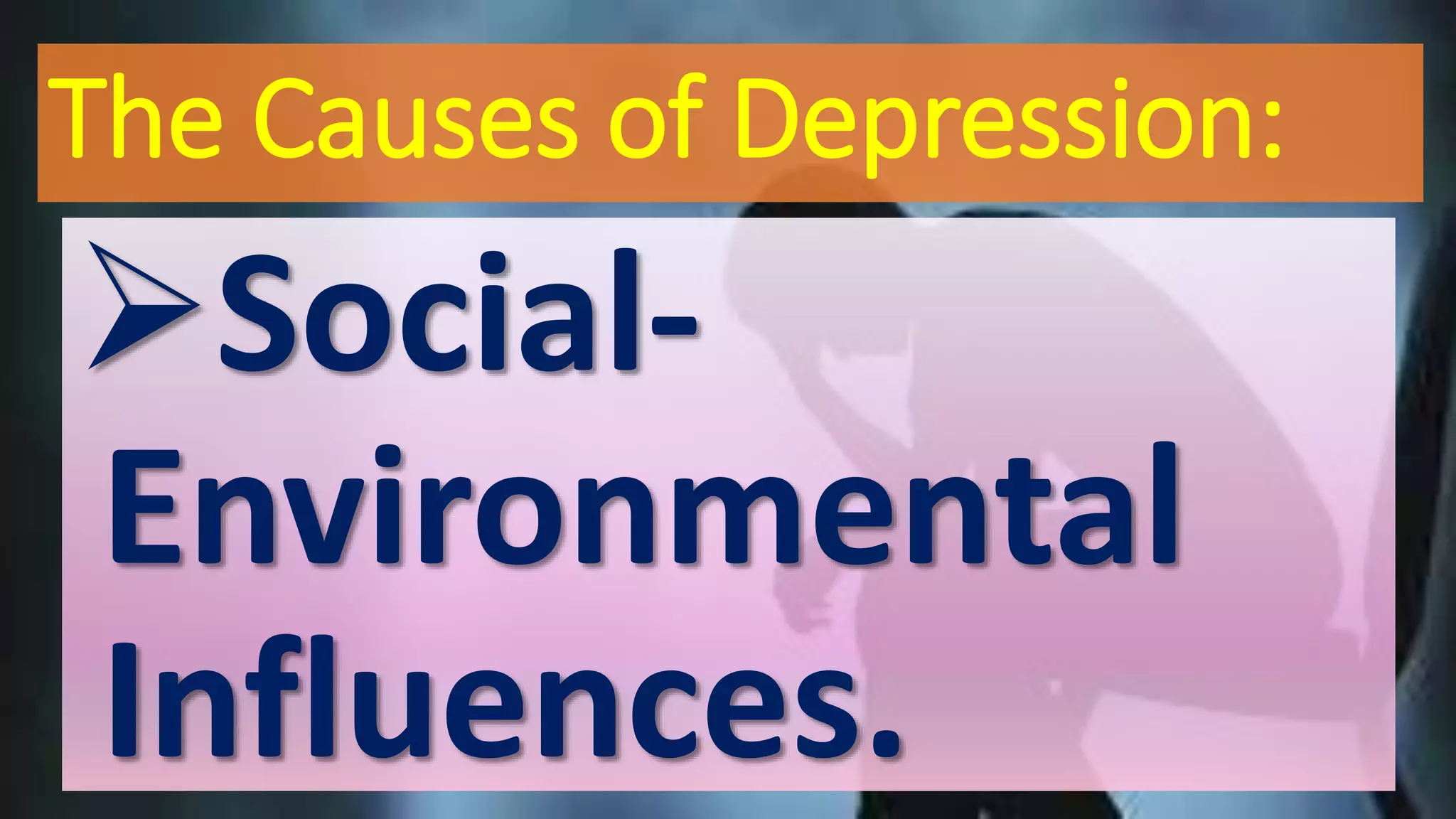 Lesson 4a depression | PPTX