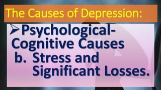 Lesson 4a depression | PPT