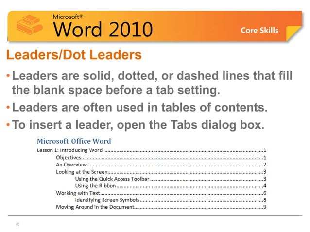 Word Lesson 4A PowerPoint | PPT