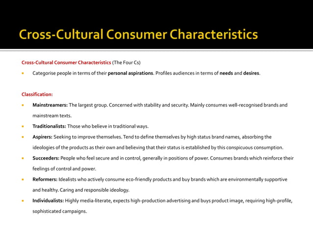 Lesson 4_Audience profiling 3_Psycho-graphic profiling model | PPT