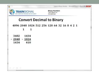 Lesson 4 binary number | PPTX