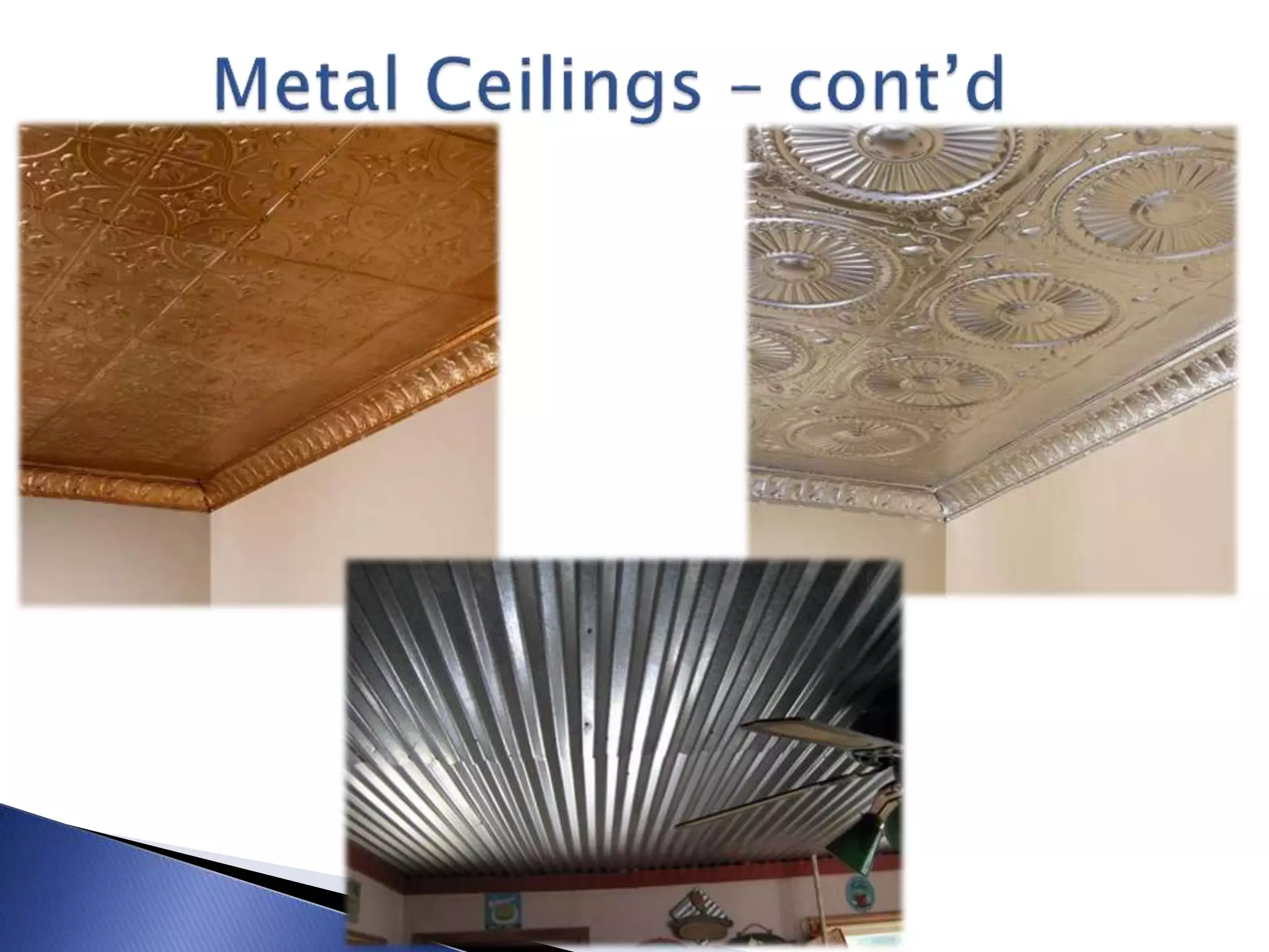Lesson 4 Ceilings.pptx | Woodworking | Arts and Crafts