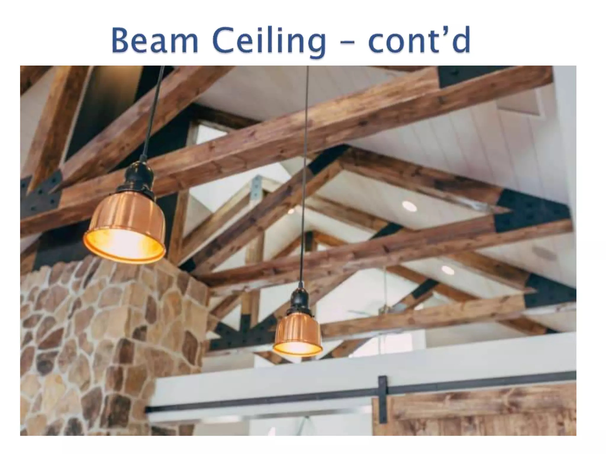 Lesson 4 Ceilings.pptx | Woodworking | Arts and Crafts