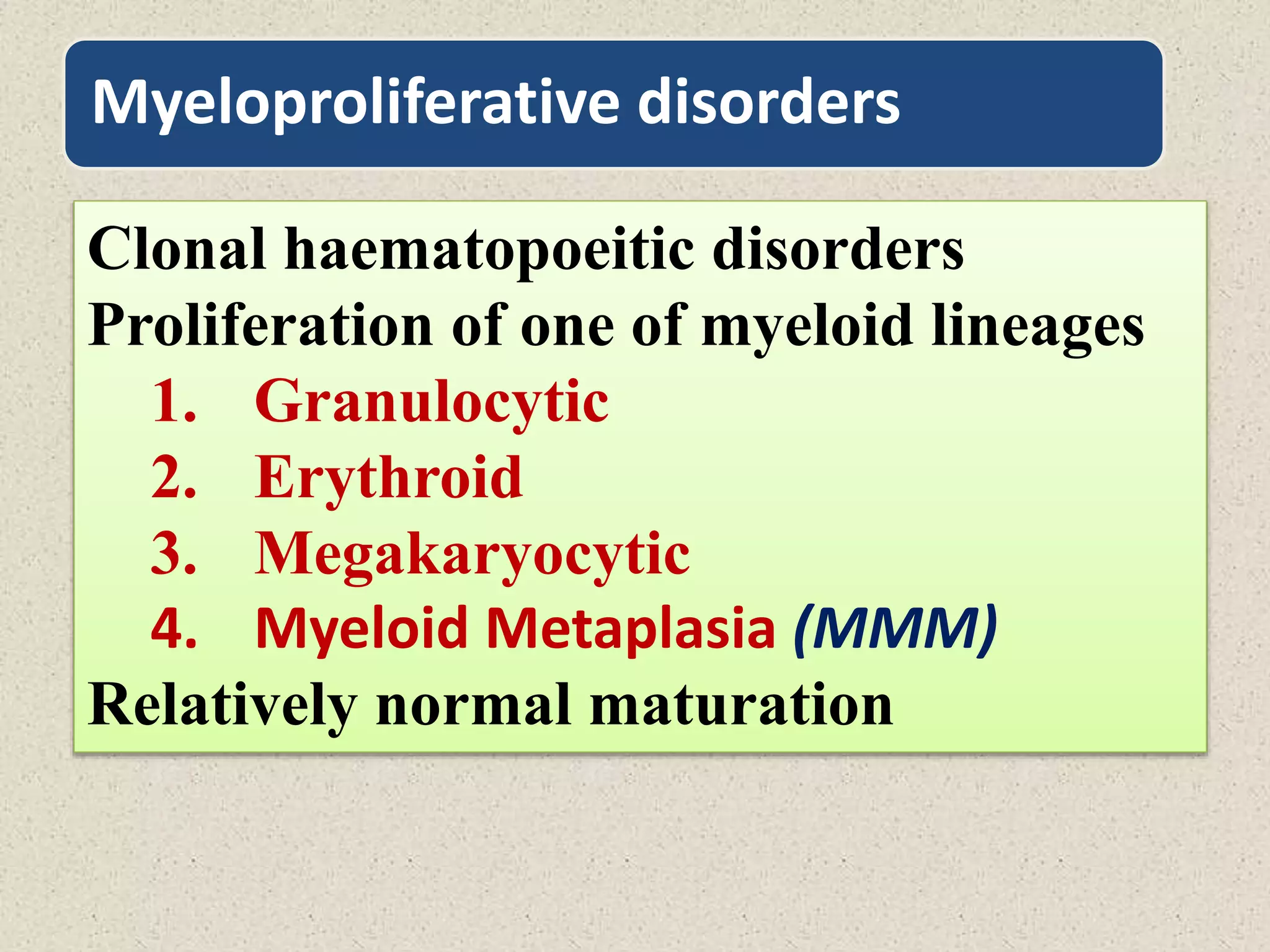 Lesson 4 chronic myeloid leukemia - CML.ppt