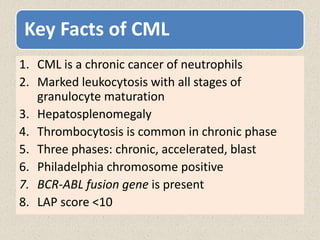 Lesson 4 chronic myeloid leukemia - CML.ppt